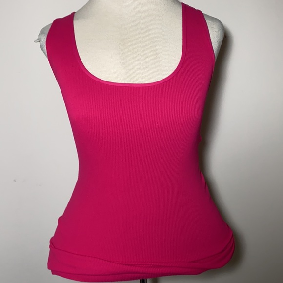 Body Central | Tops | Body Central Tank Top Ribbed Slimming Fuchsia ...